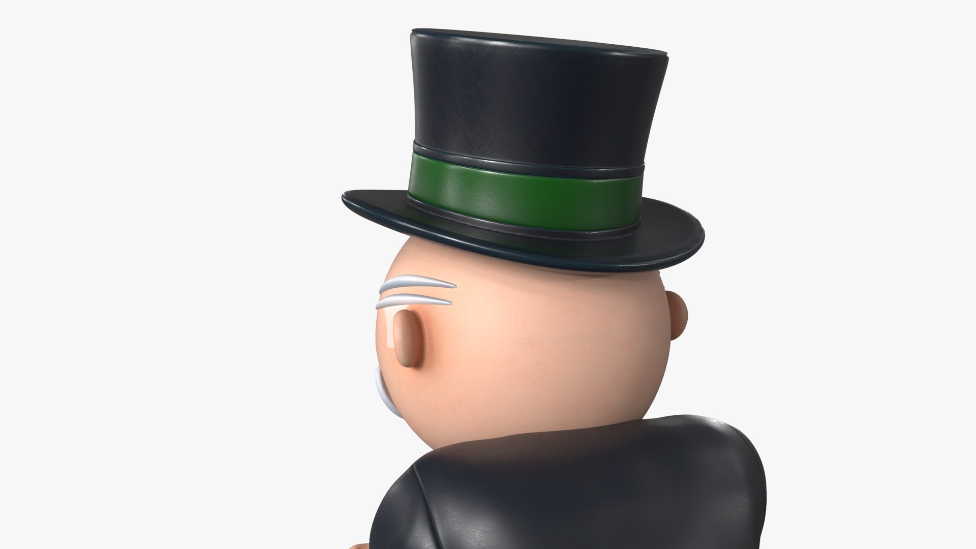 Mr Monopoly Trading Pose For 3D Print Model - TurboSquid 2287831