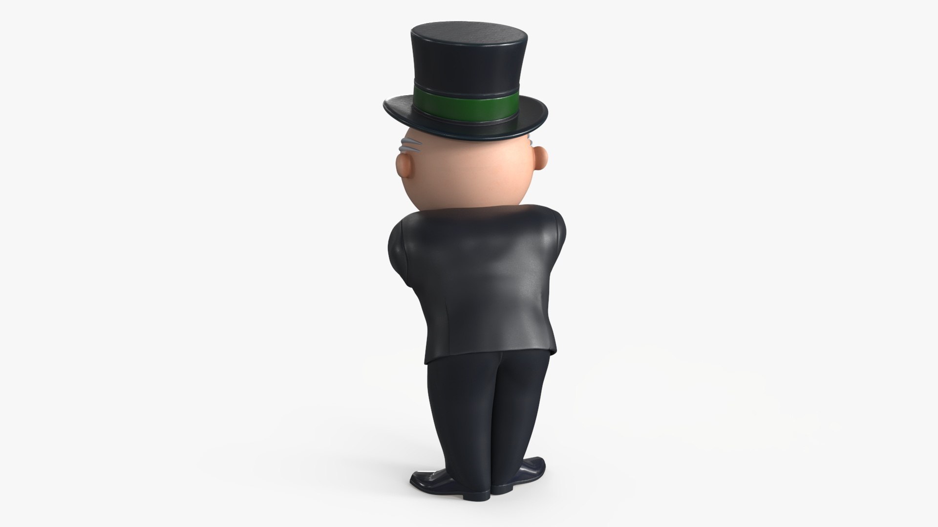 Mr Monopoly Trading Pose For 3D Print Model - TurboSquid 2287831