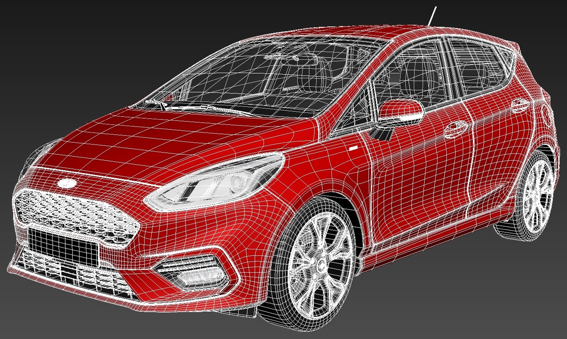 3D Model Ford Fiesta ST-Line 5-door 2017 - TurboSquid 2224018