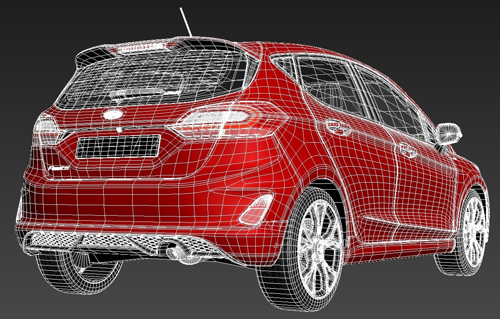 3D Model Ford Fiesta ST-Line 5-door 2017 - TurboSquid 2224018