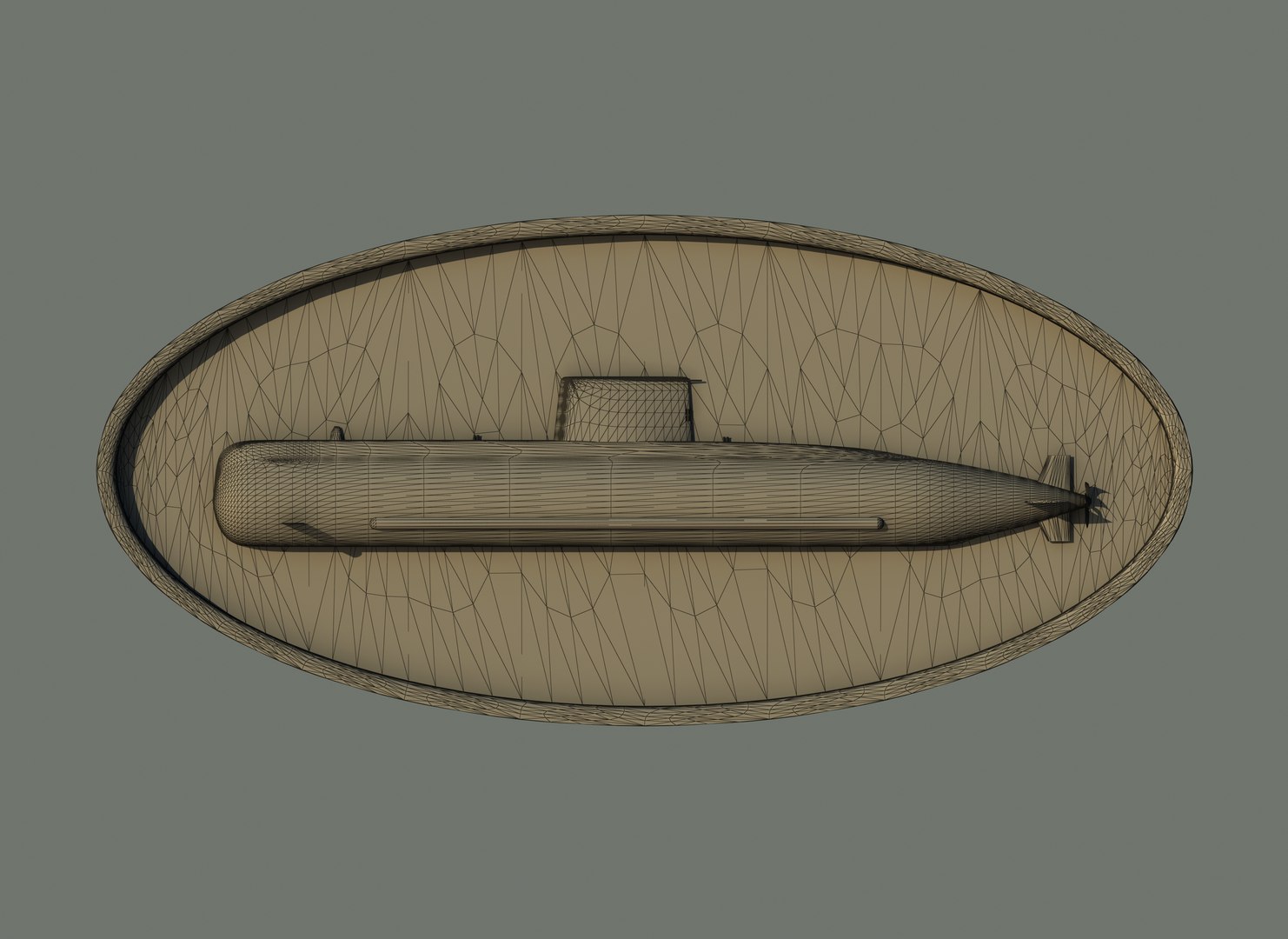 3d Type 209 Class Submarine
