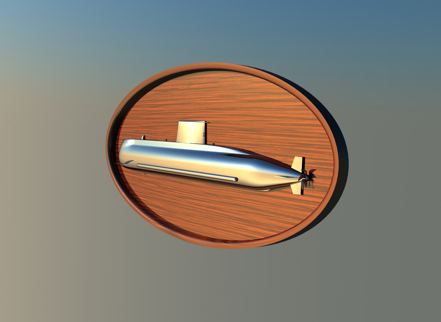 3d Type 209 Class Submarine