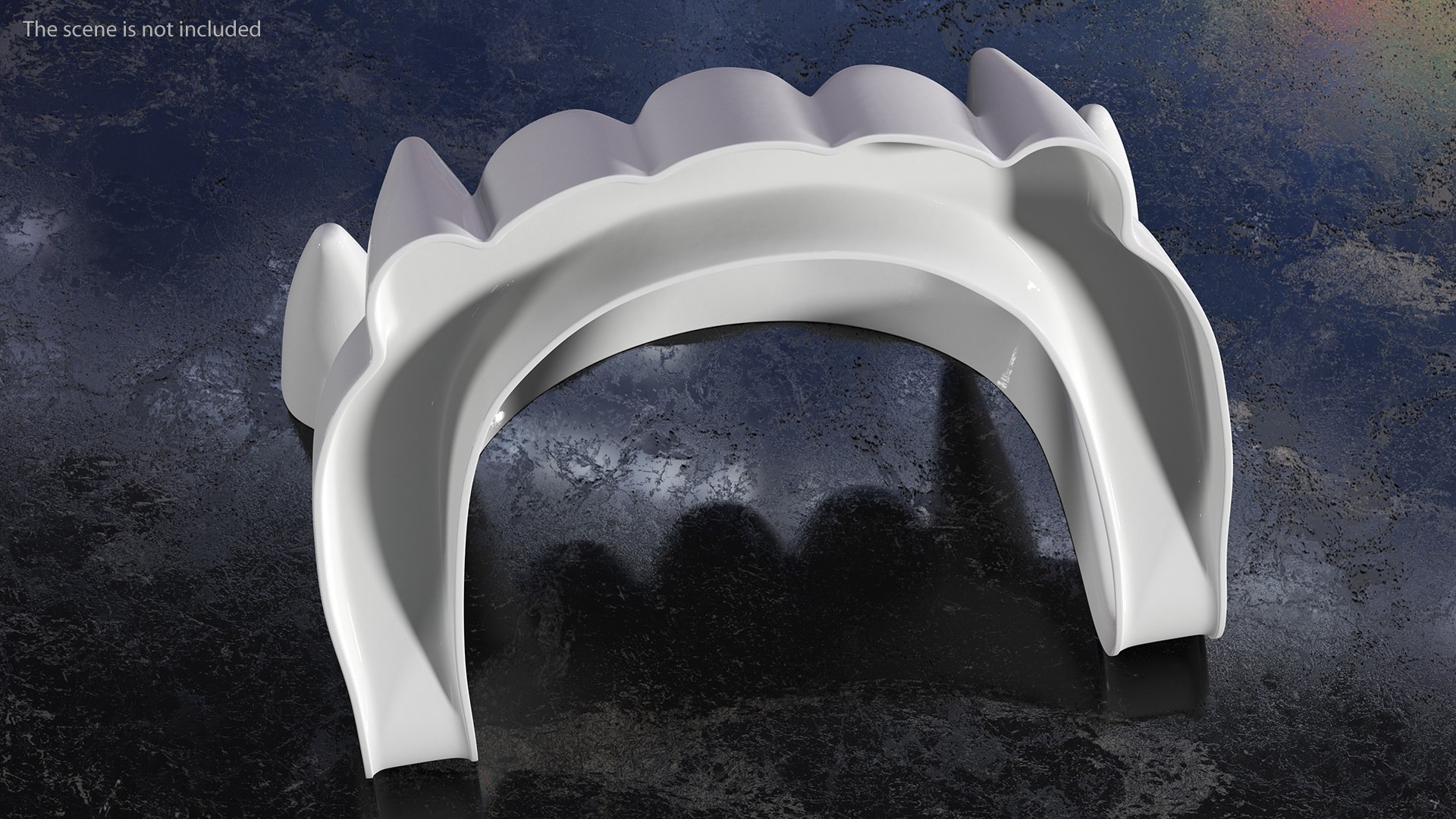 3D Model Plastic Vampire Teeth White Rigged For Modo - TurboSquid 1809447