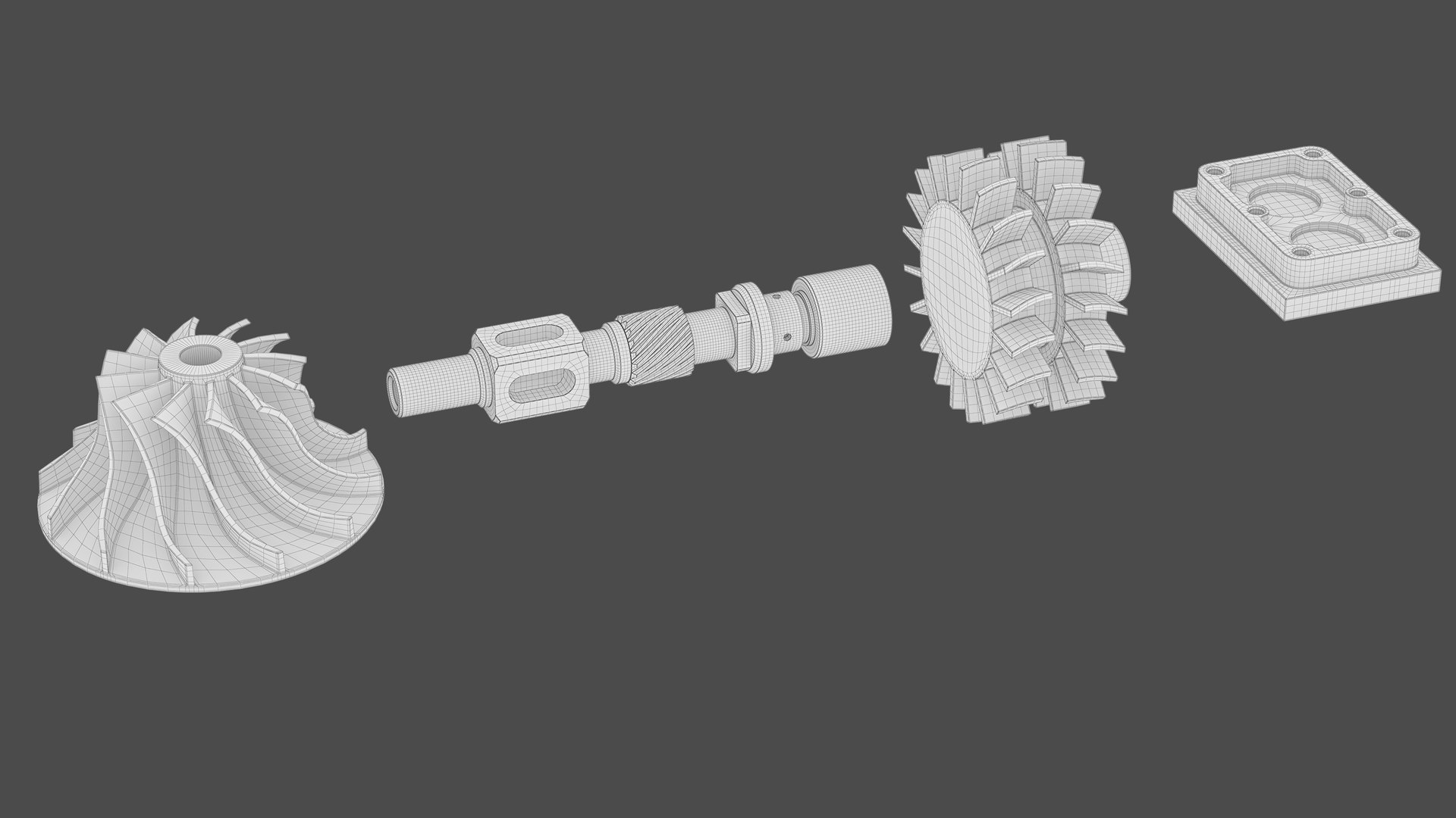 3D Model CNC Production Examples - TurboSquid 2246202