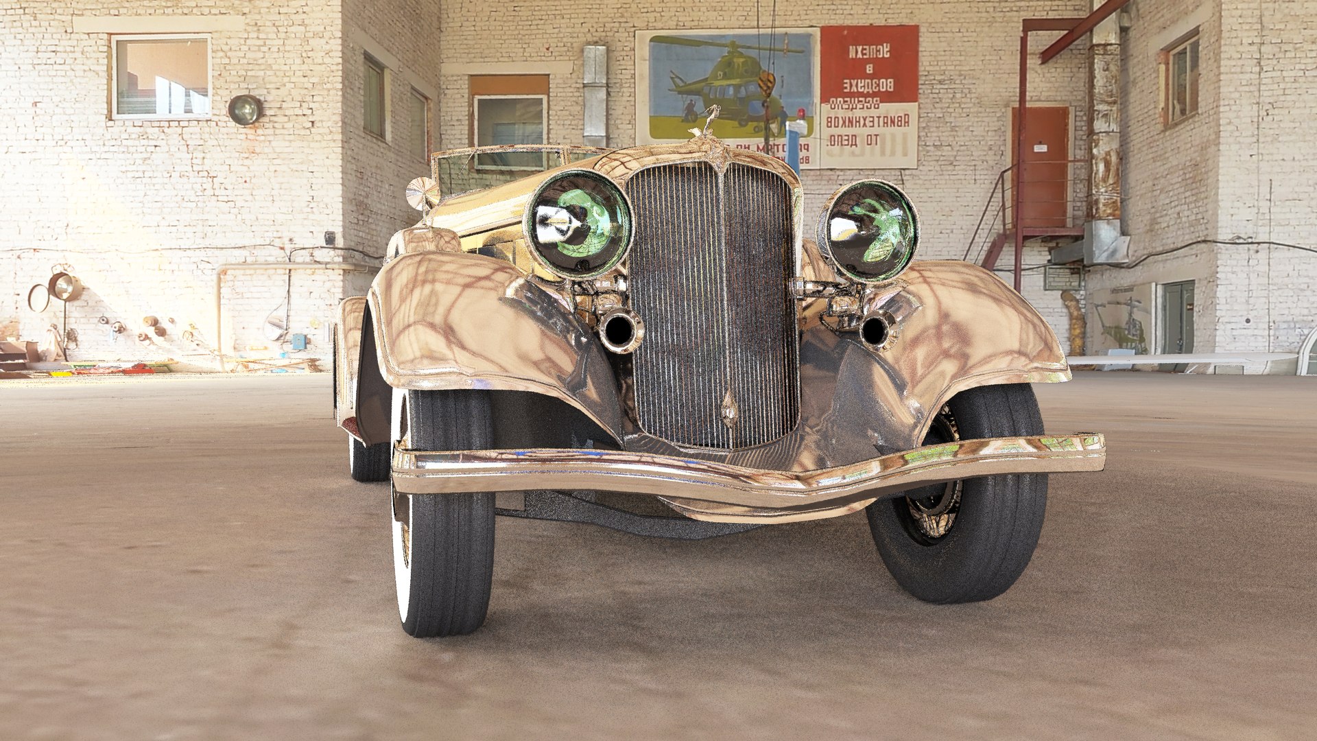 3D Classic Car Model - TurboSquid 1416383