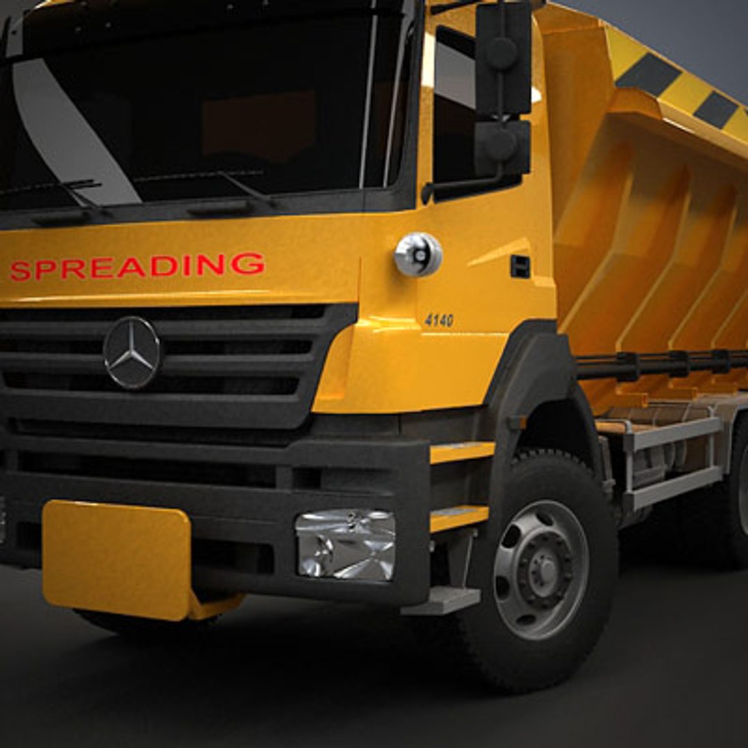 Gritter Truck 3d Max
