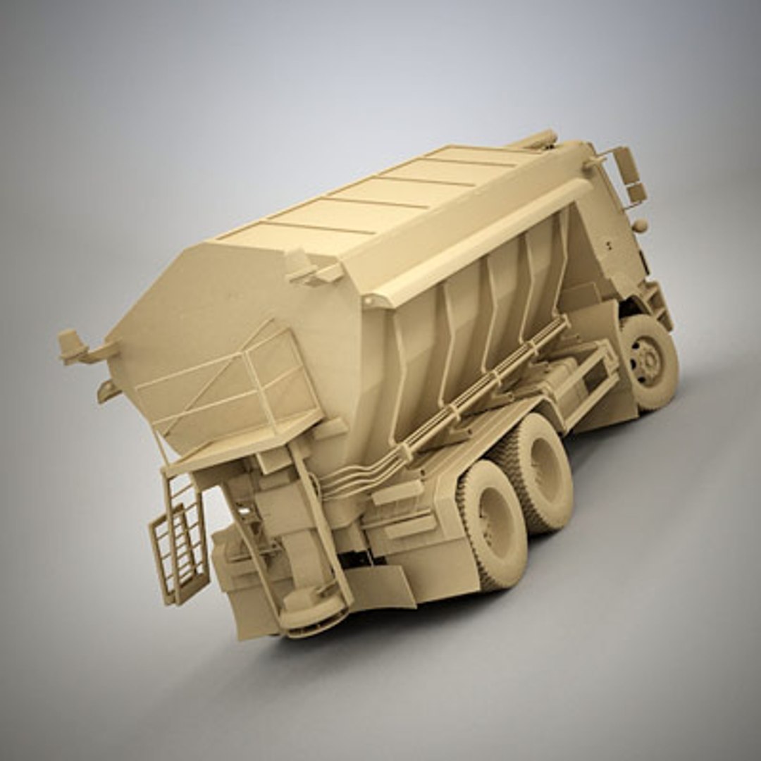 gritter truck 3d max
