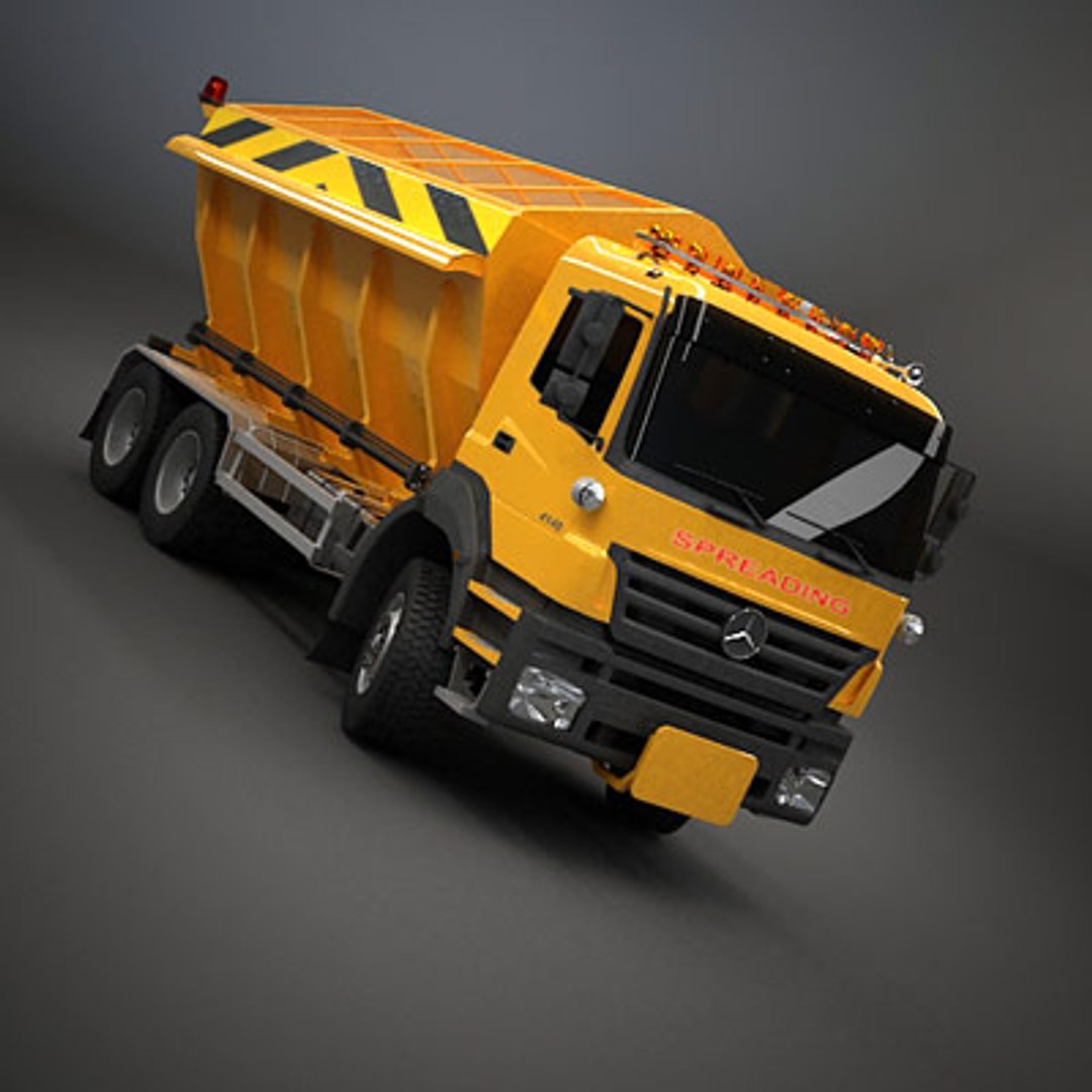 Gritter Truck 3d Max