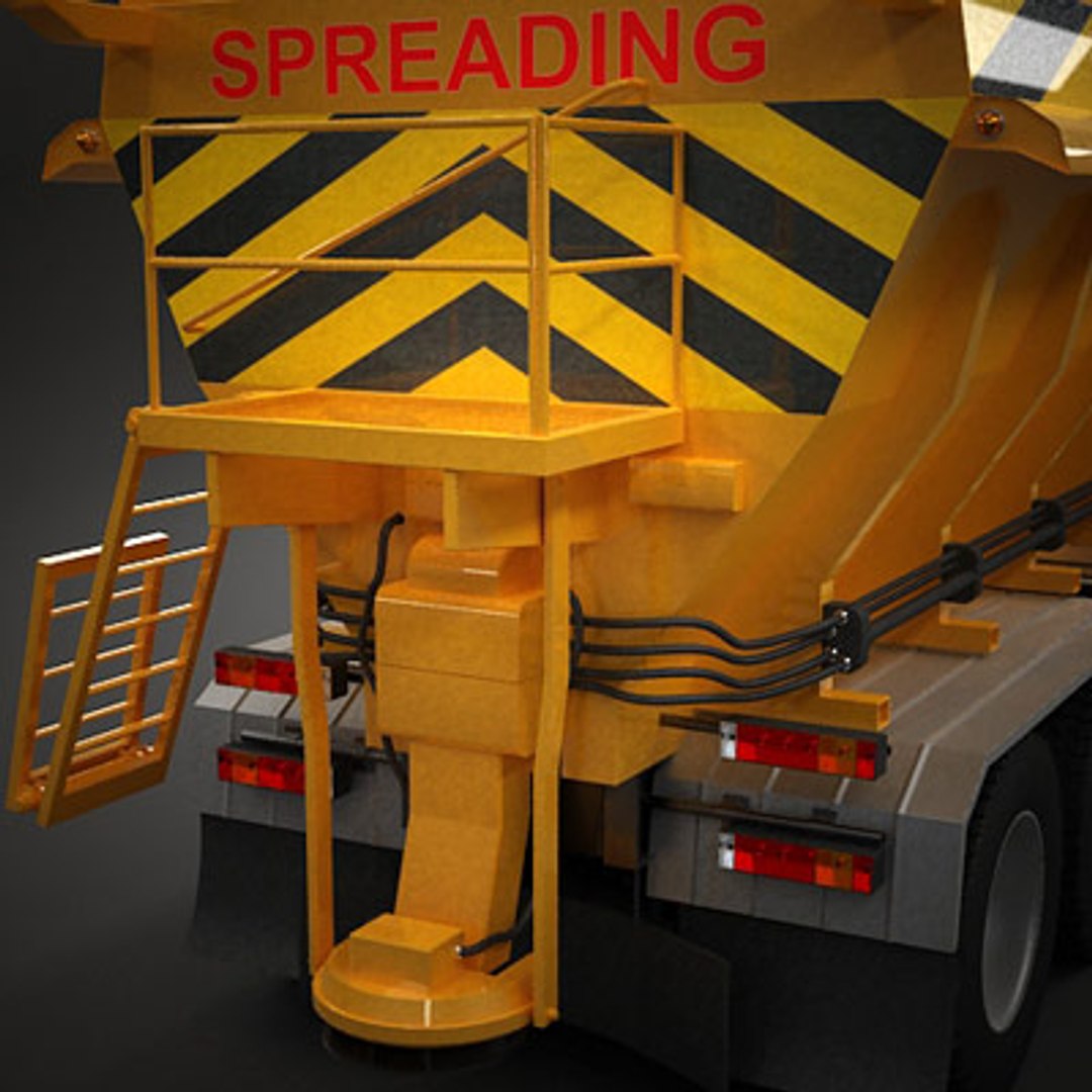 Gritter Truck 3d Max