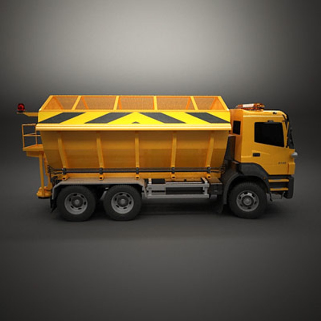 Gritter Truck 3d Max
