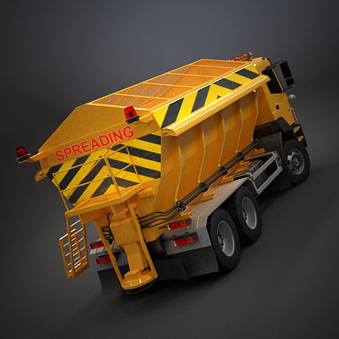 Gritter Truck 3d Max