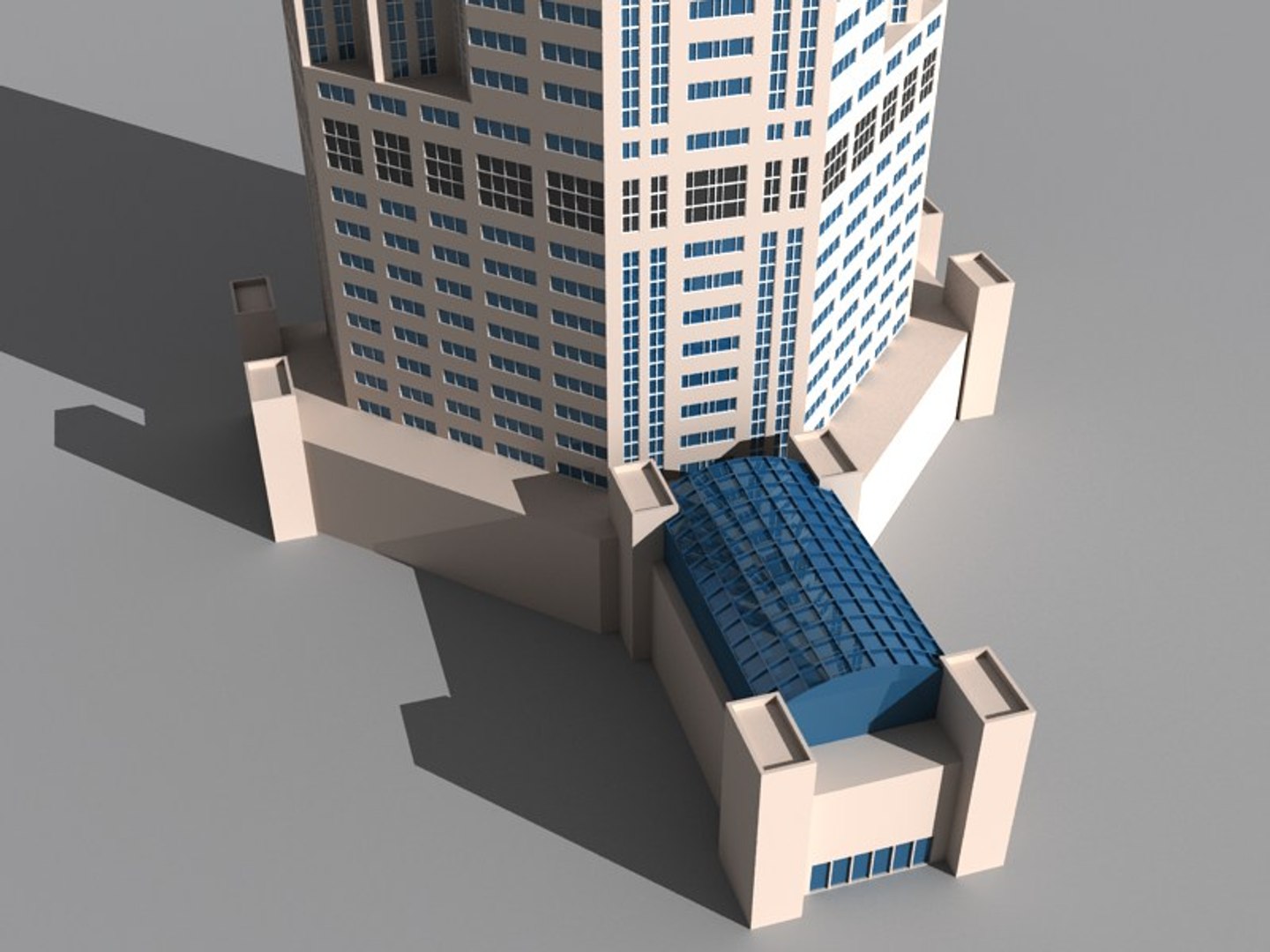 311 South Wacker Chicago 3d Model