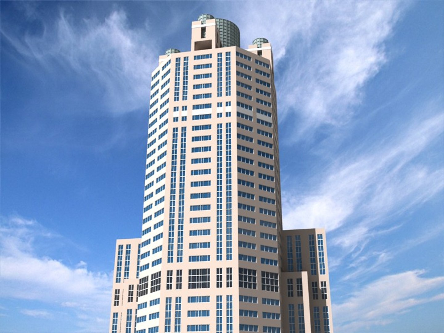 311 South Wacker Chicago 3d Model