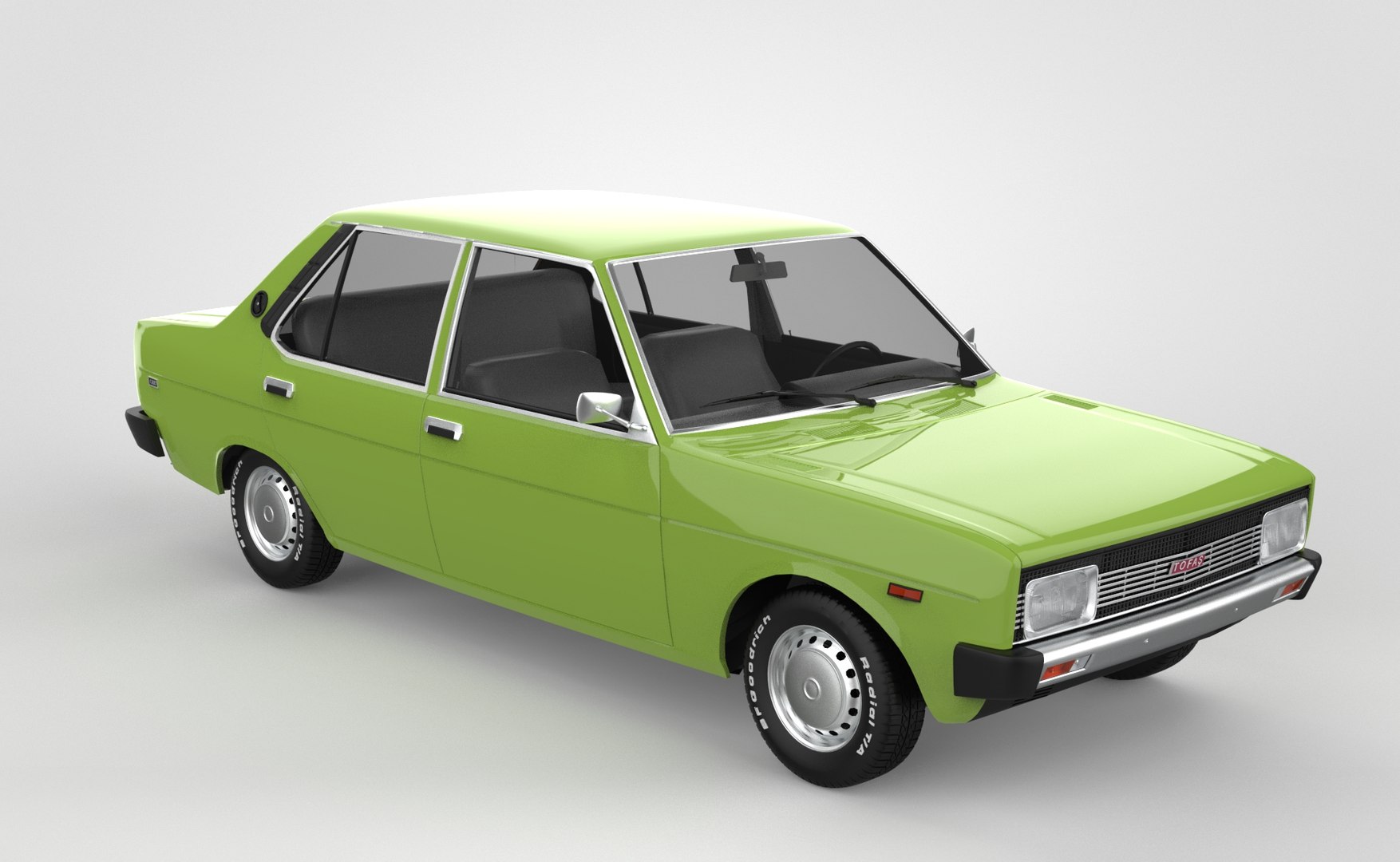 Fiat 131 1972 3D Model - TurboSquid 2187803