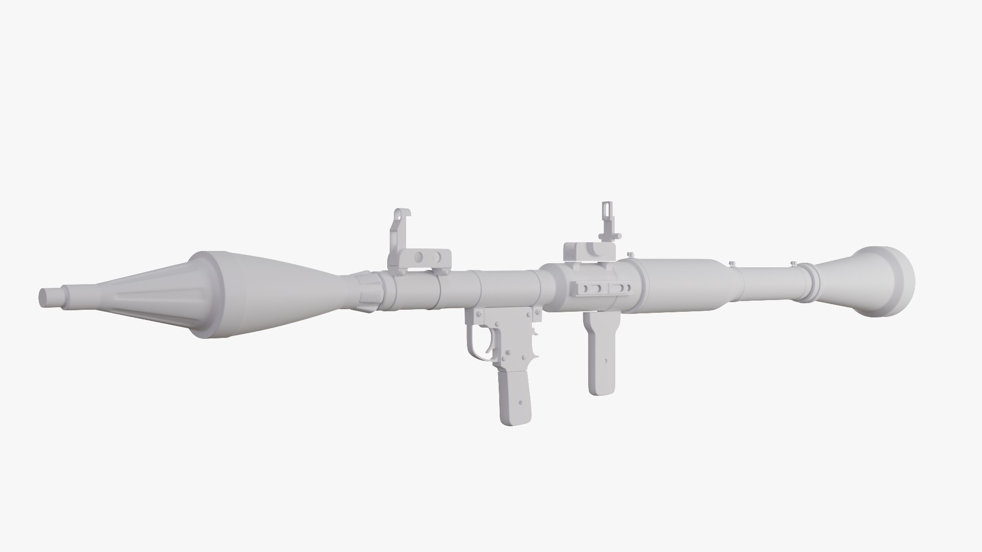 3D RPG 7 Launcher - TurboSquid 1949529