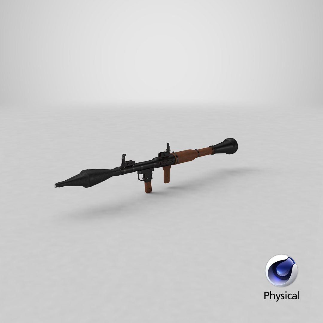3D RPG 7 Launcher - TurboSquid 1949529