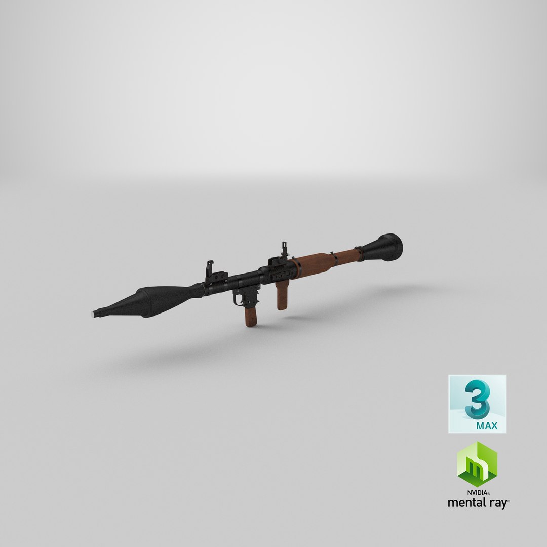 3D RPG 7 Launcher - TurboSquid 1949529
