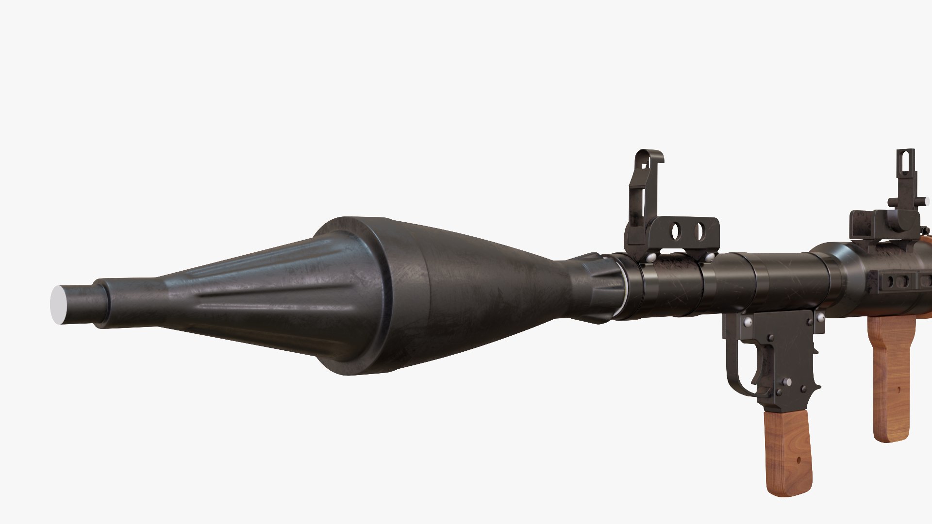 3D RPG 7 Launcher - TurboSquid 1949529