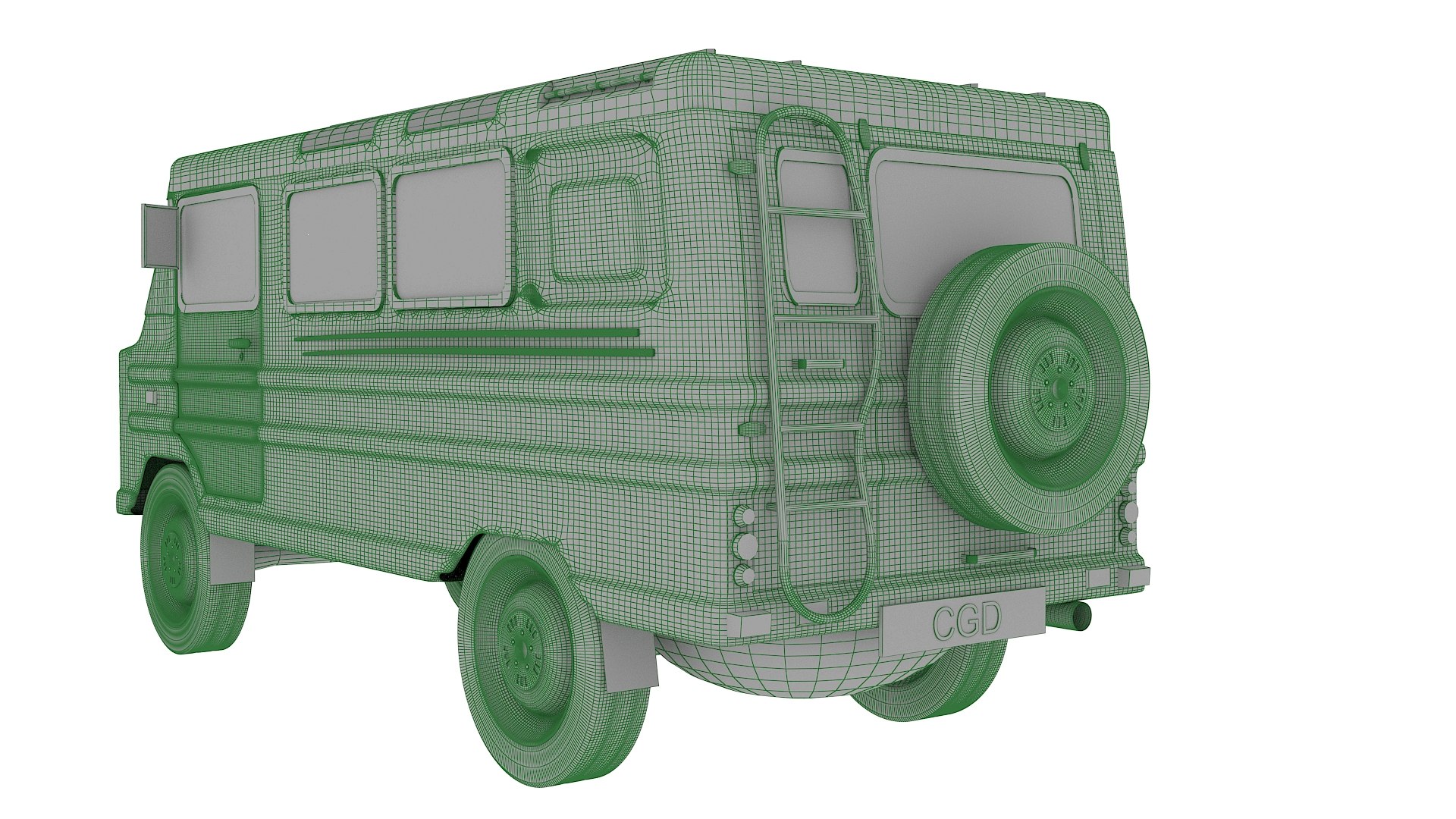 3D Zuk 1961 Van Special Edition - TurboSquid 1786302