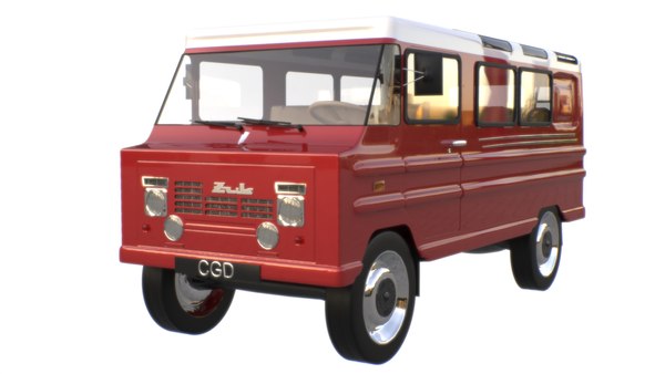 3D Zuk 1961 Van special edition - TurboSquid 1786302