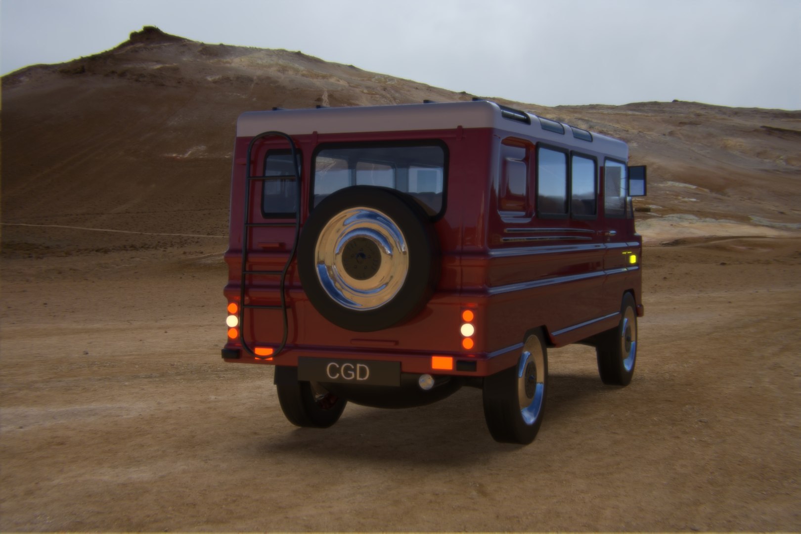 3D Zuk 1961 Van Special Edition - TurboSquid 1786302