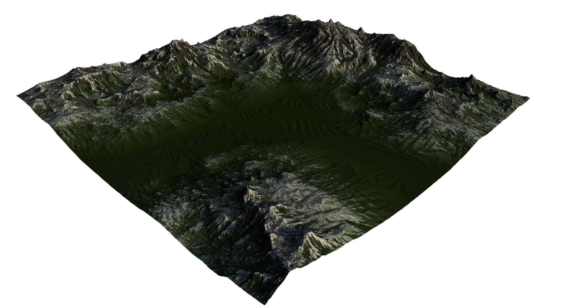 3D Model Terrain Ready - TurboSquid 1225045