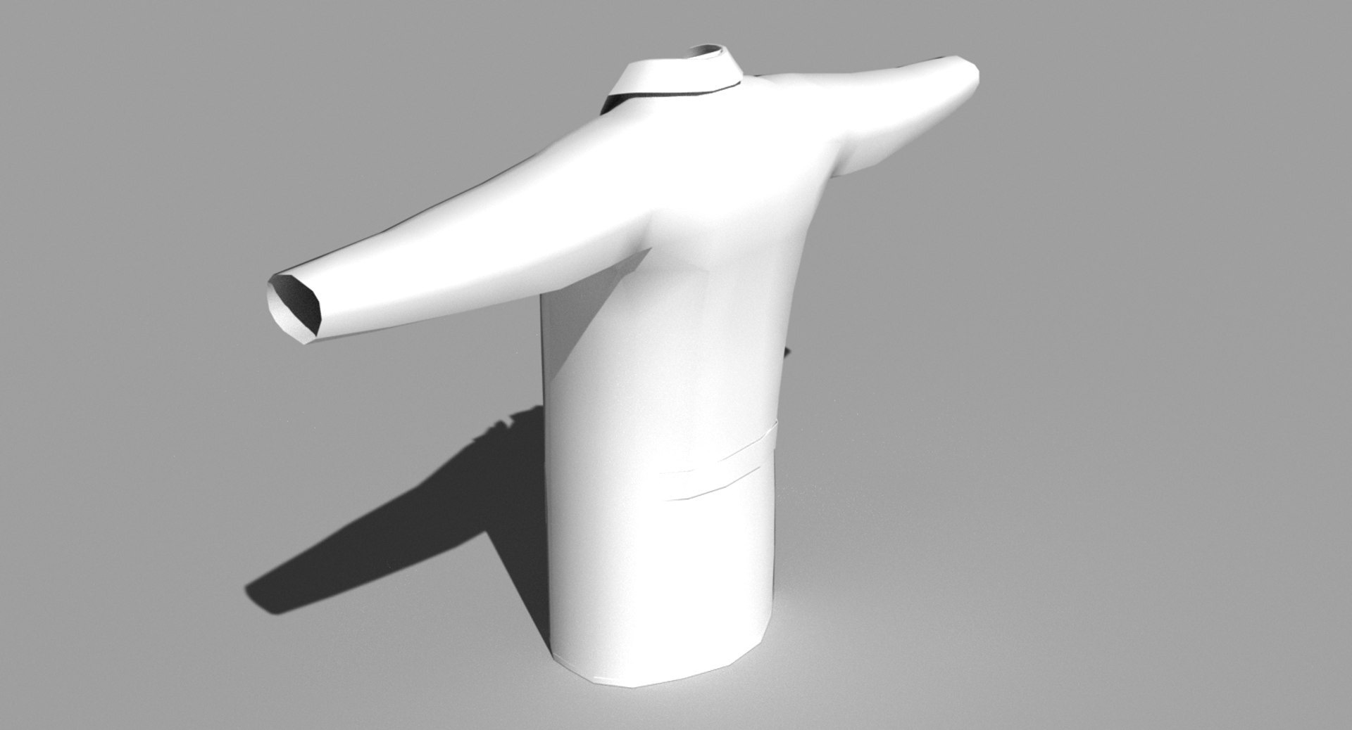 3d 6 lab coats model