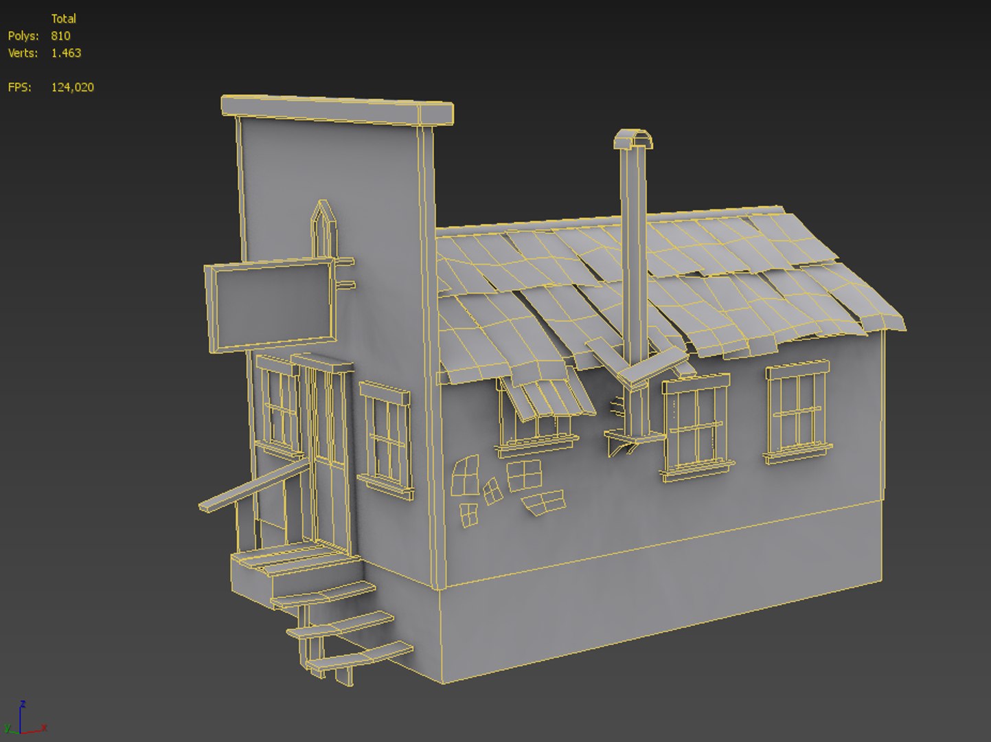 Western Grocery Store 3D Model - TurboSquid 1168957