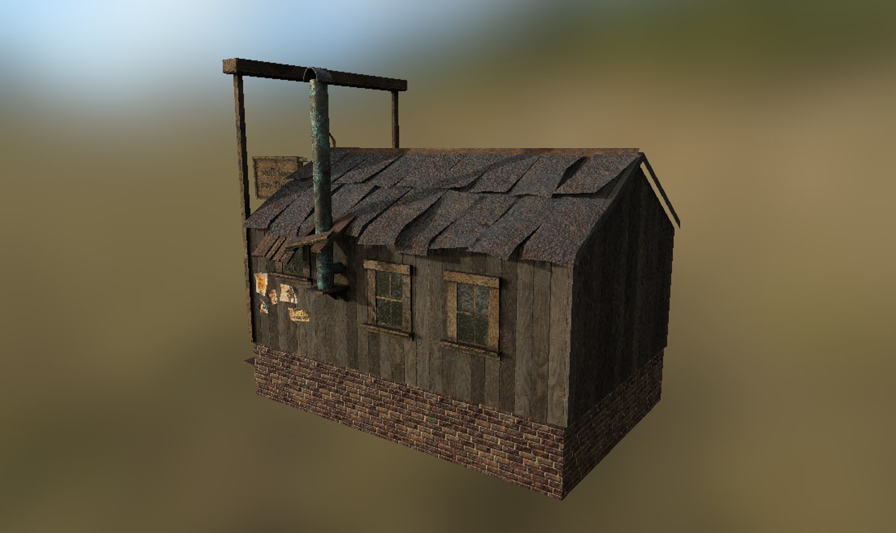 Western Grocery Store 3D Model - TurboSquid 1168957