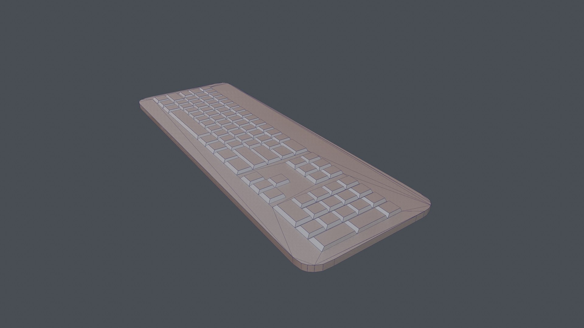 Keyboard - Pbr Ready Obj