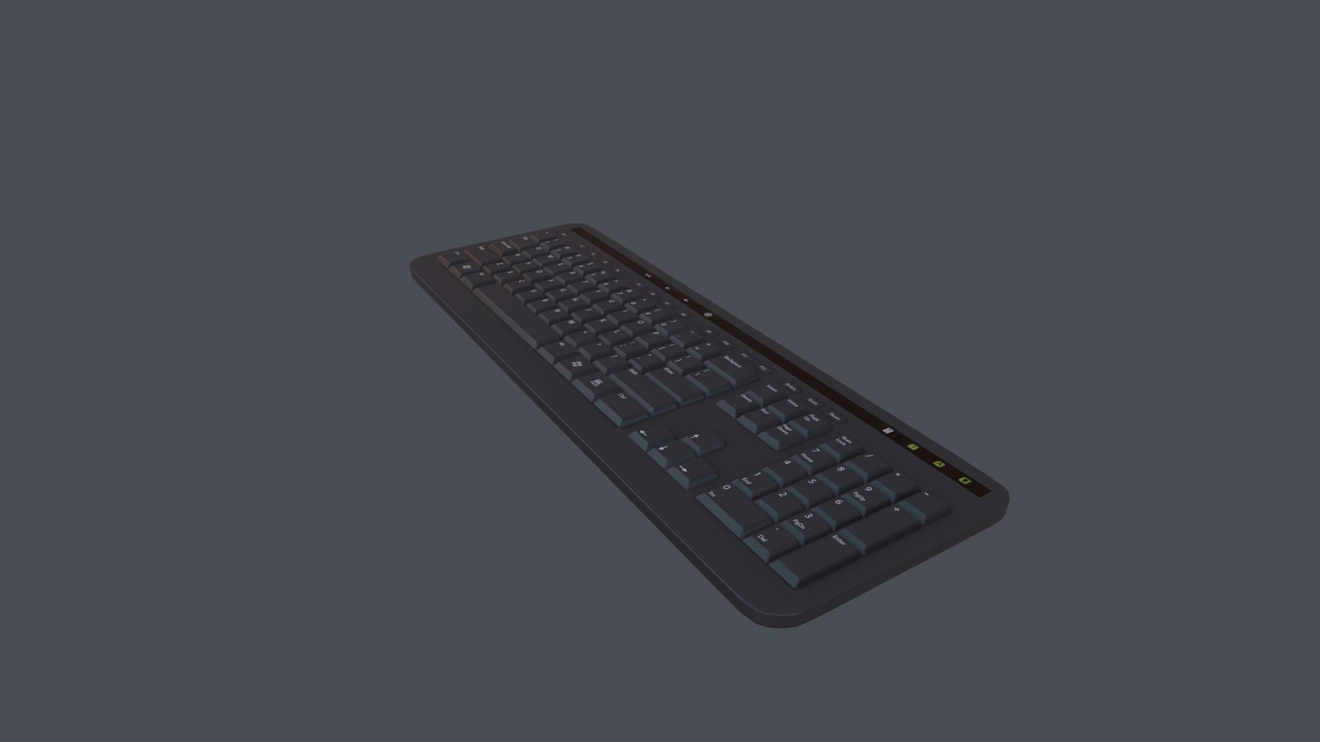 Keyboard - Pbr Ready Obj