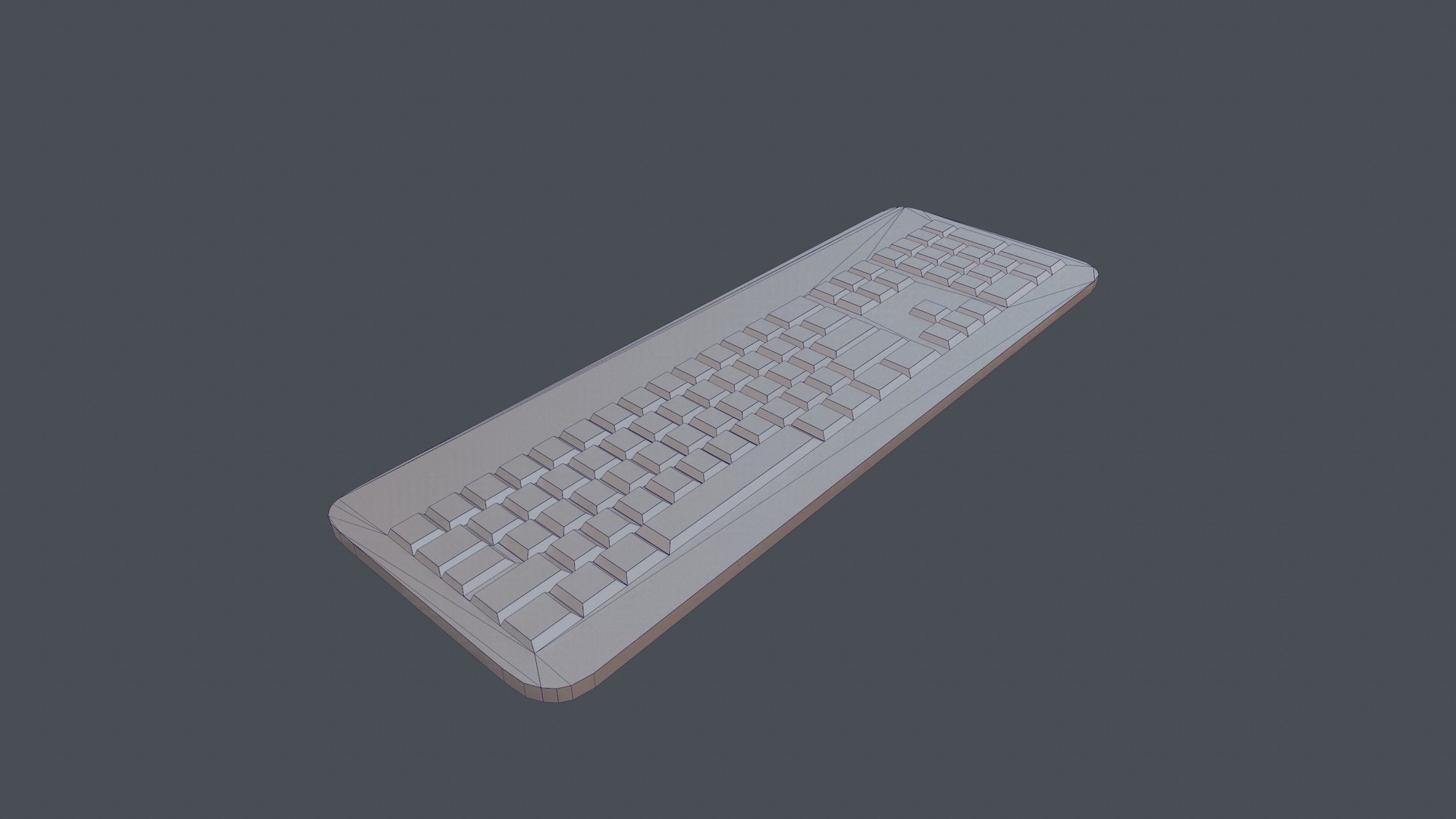 Keyboard - Pbr Ready Obj