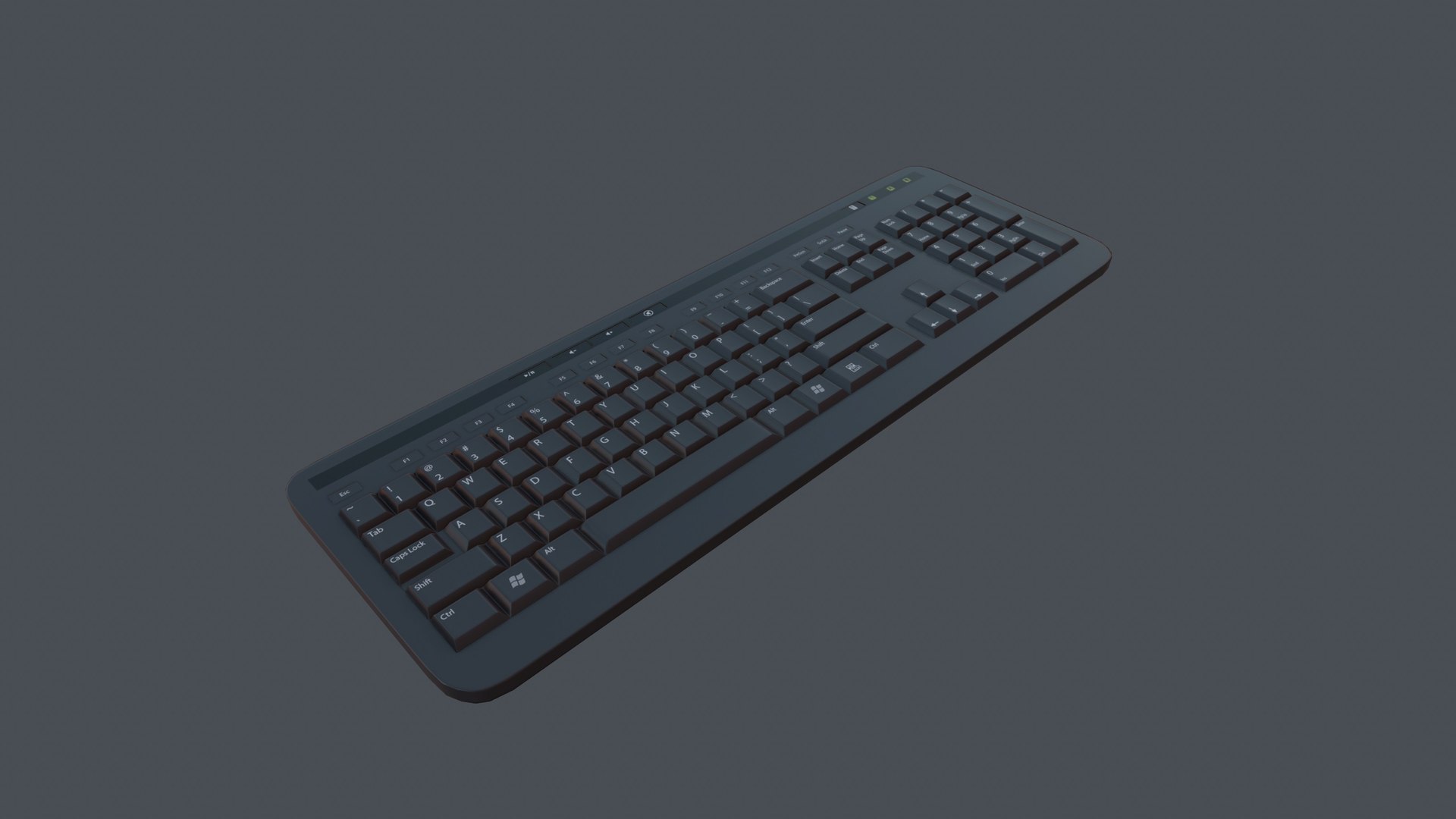Keyboard - Pbr Ready Obj