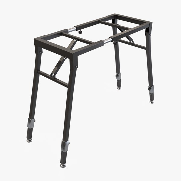 3D keyboard stand model - TurboSquid 1300533