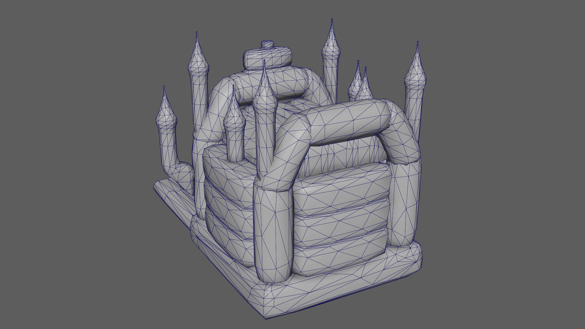 Bouncy Castle 3D - TurboSquid 1878006