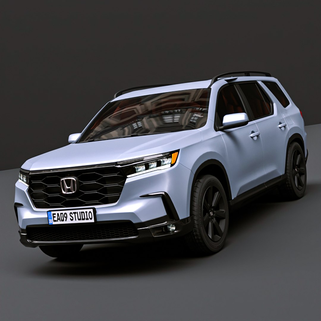 2025 Honda Pilot 3D Model - TurboSquid 2393358