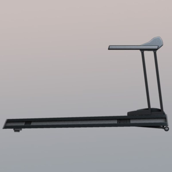 treadmill exercise 3d model