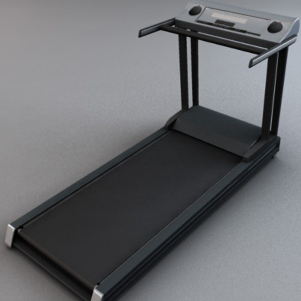 treadmill exercise 3d model
