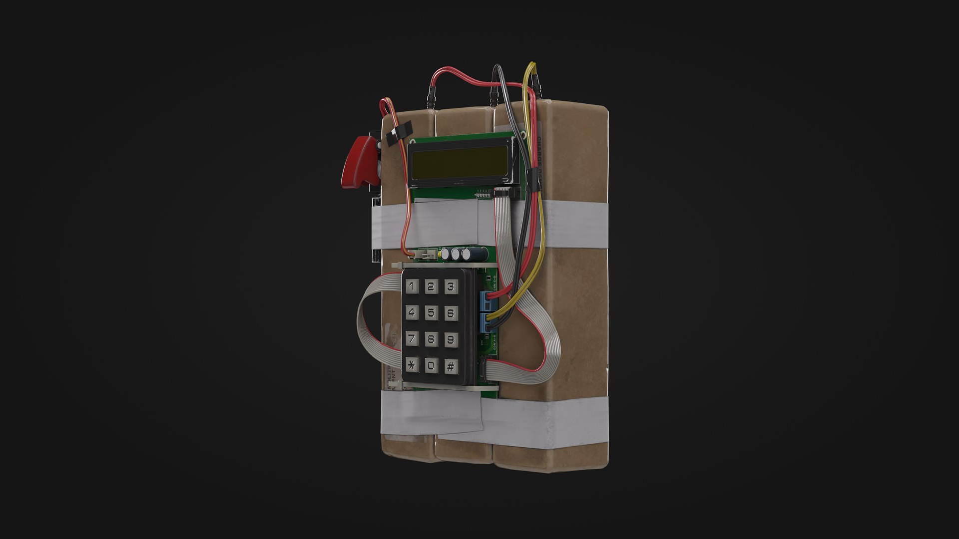 Free 3D Bomb C4 - TurboSquid 2242645