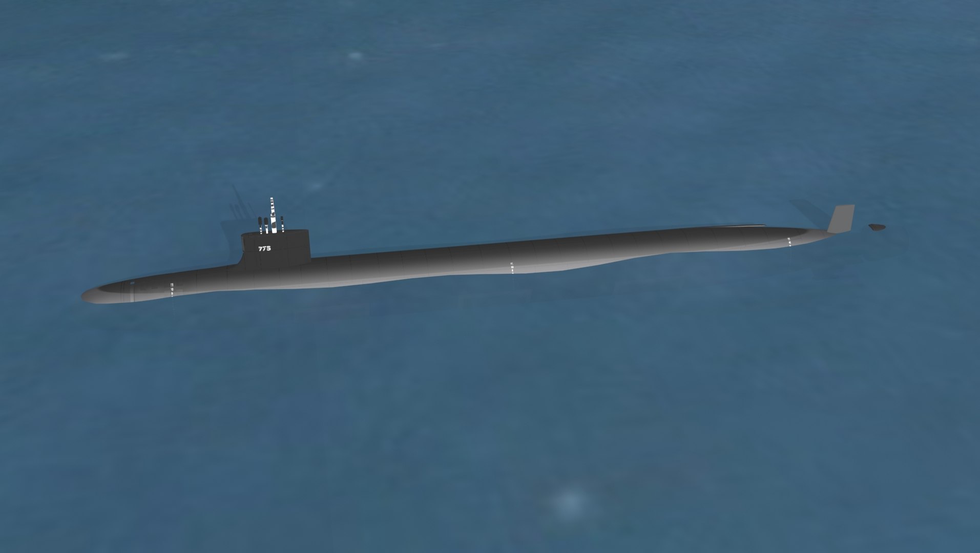 Virginia Class SSN 775 USS Texas Model - TurboSquid 1763270