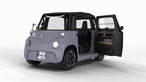 Rigged Citroen 3D Models With Enhanced License Tiers For Download ...