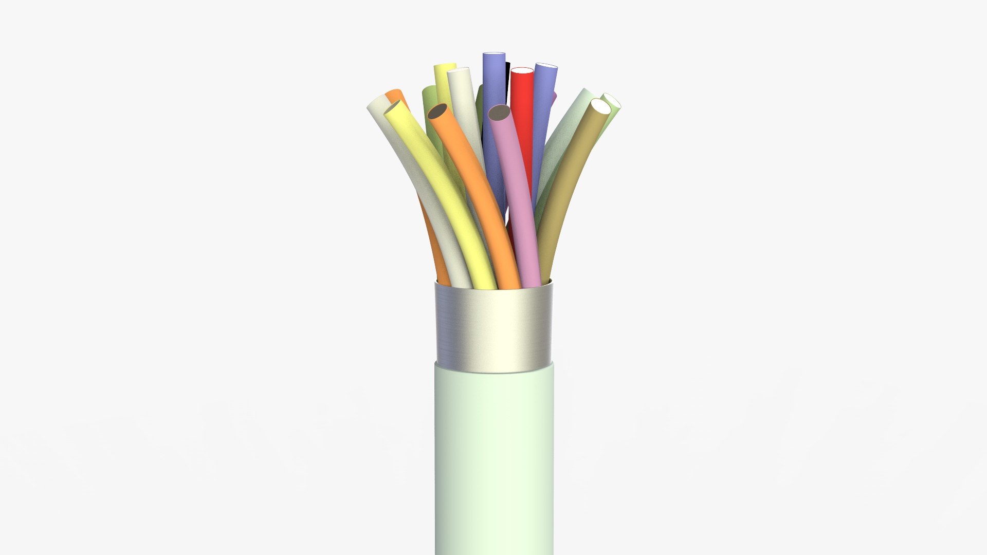 3D Cables Line Phones Bare - TurboSquid 1463201