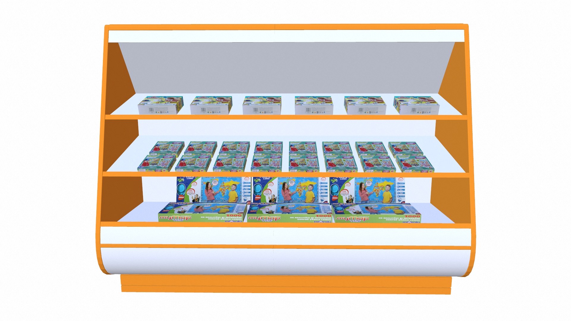 3D Toys Showcase Rack - TurboSquid 2358446