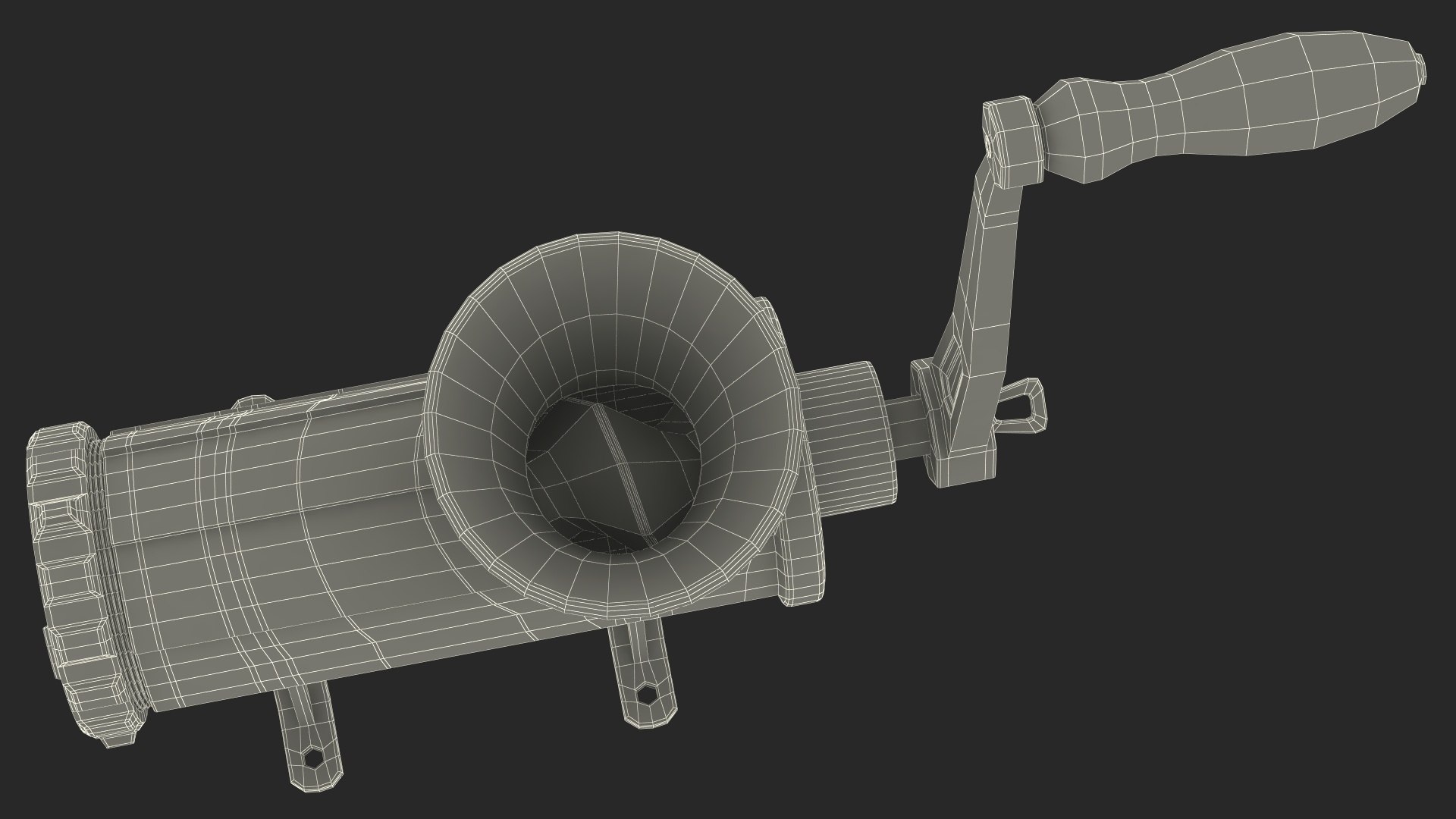 3D Model Heavy Duty Manual Meat Grinder - TurboSquid 2169089