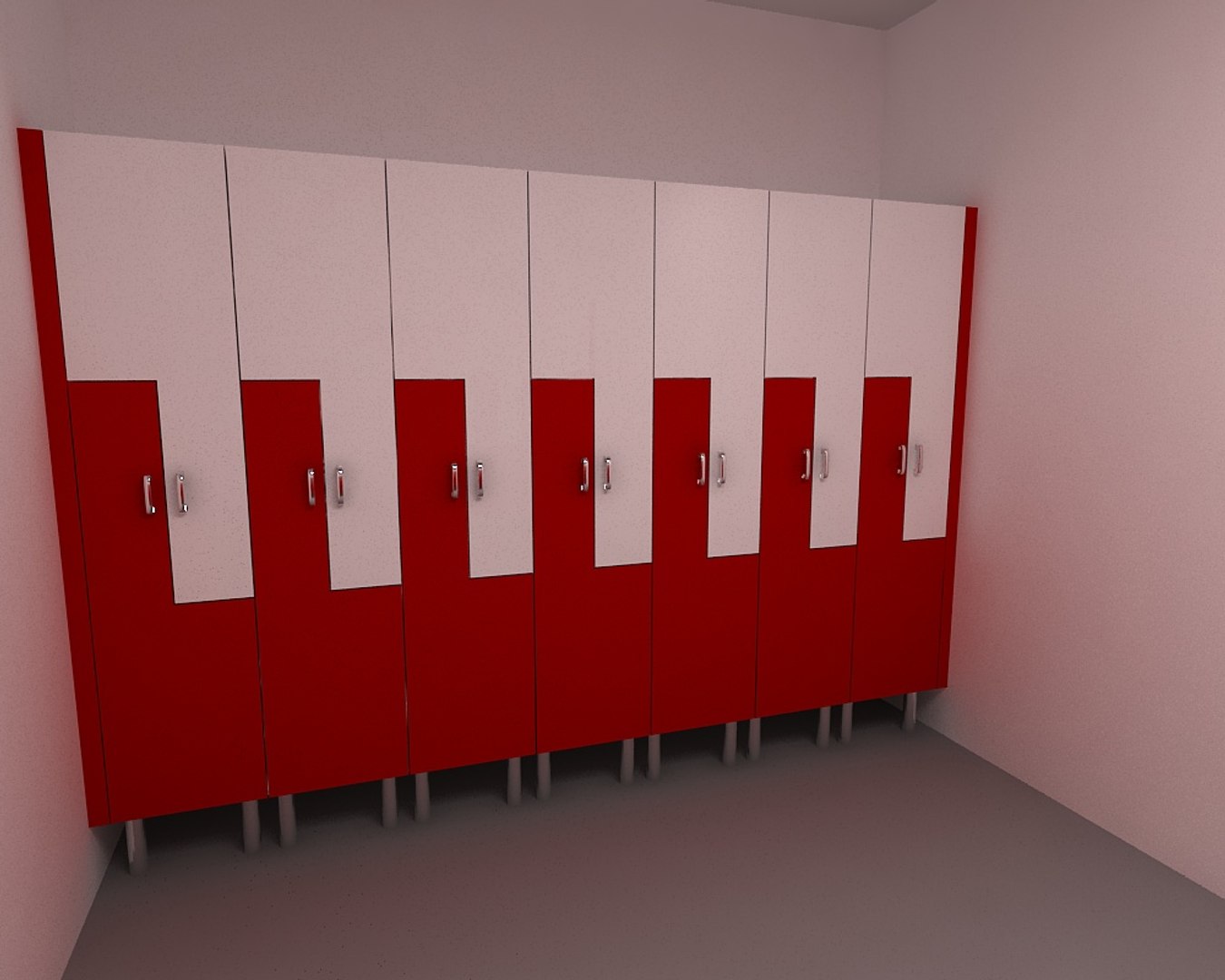 3D locker cabinet - TurboSquid 1419793