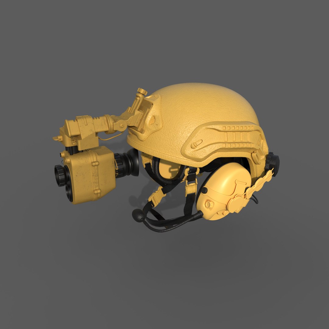 Tactical Helmet 3D Model - TurboSquid 2054076