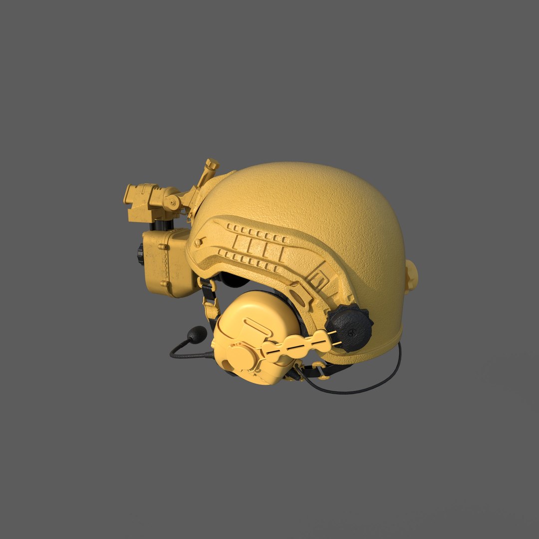 Tactical Helmet 3D Model - TurboSquid 2054076