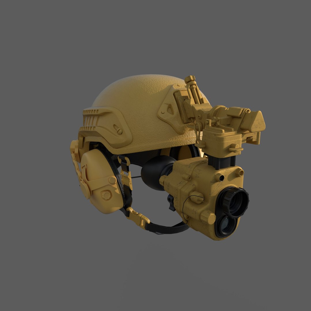 Tactical Helmet 3D Model - TurboSquid 2054076