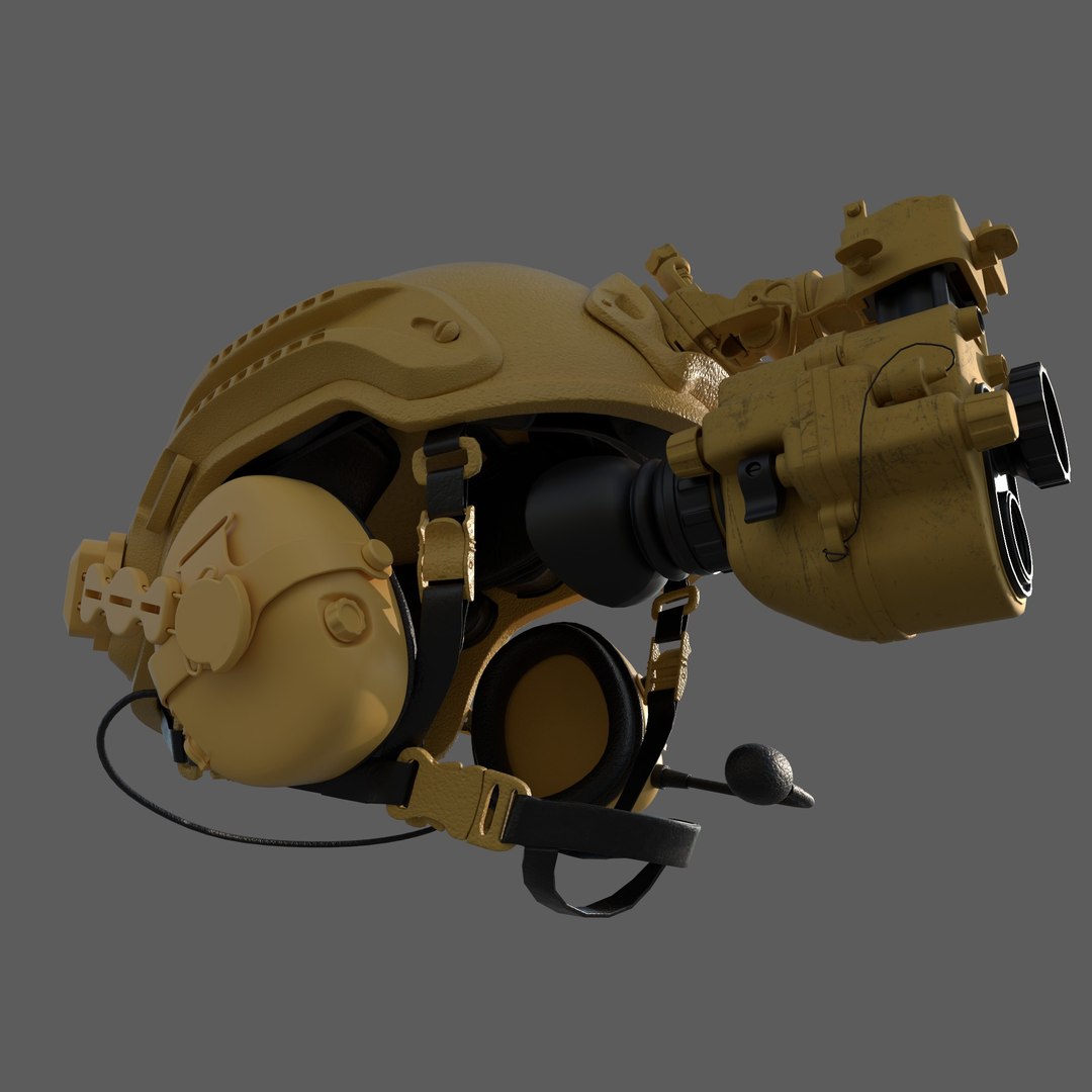 Tactical Helmet 3D Model - TurboSquid 2054076