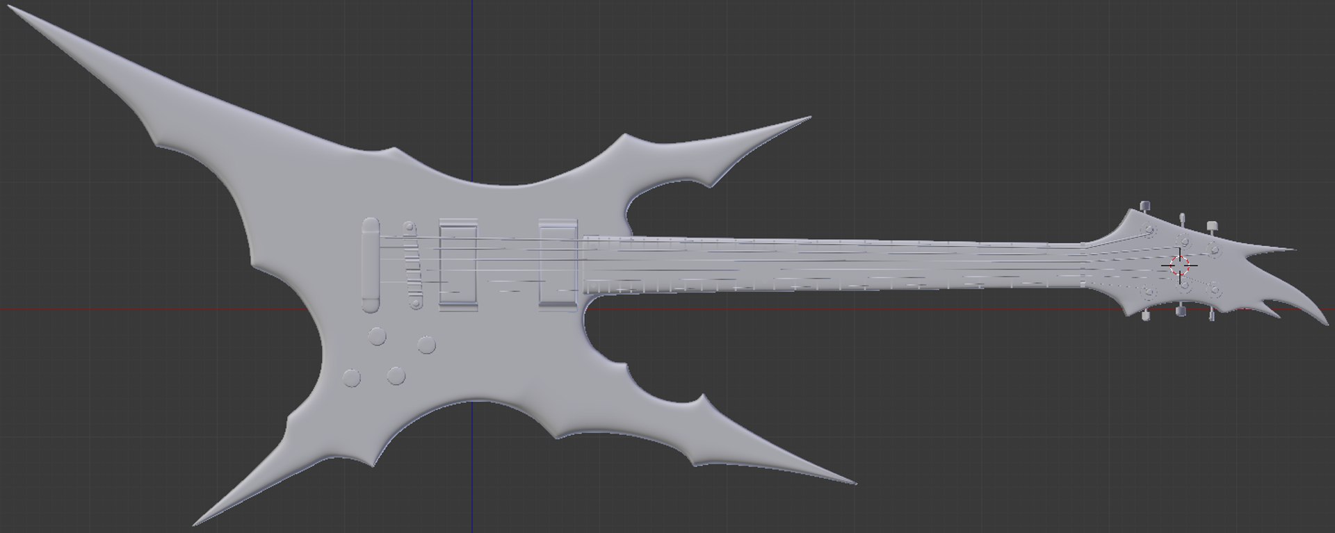 Heavy Metal Guitar Molten